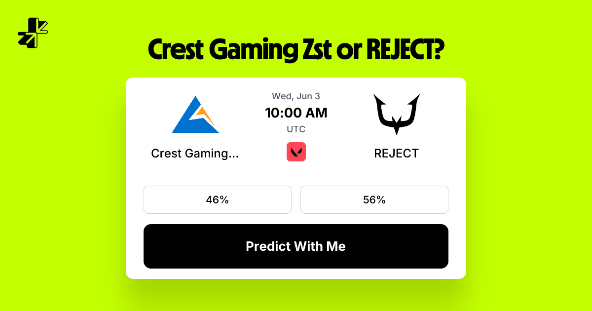Crest Gaming Zst vs REJECT | Limitless