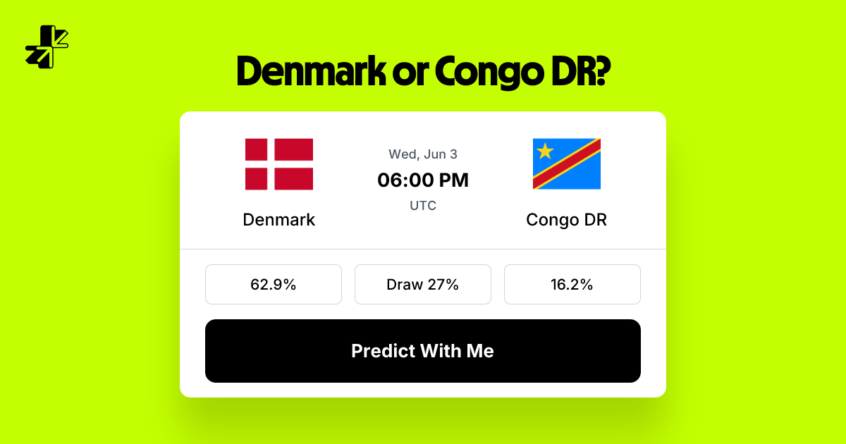 FRND, Denmark vs Congo DR | Limitless