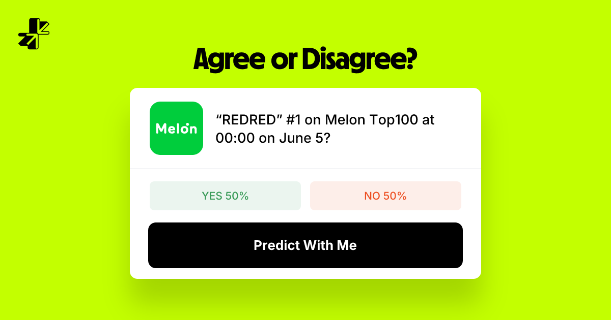 “REDRED” #1 on Melon Top100 at 00:00 on June 5? | Limitless