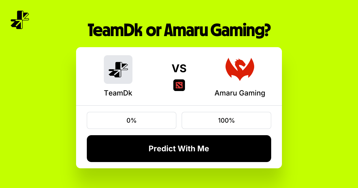 TeamDk vs Amaru Gaming | Limitless